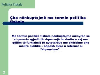 Makro : politika fiskale | PPT