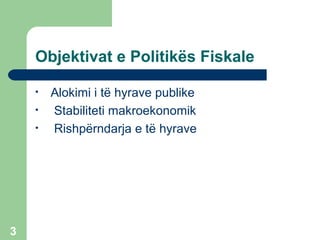 Makro : politika fiskale | PPT
