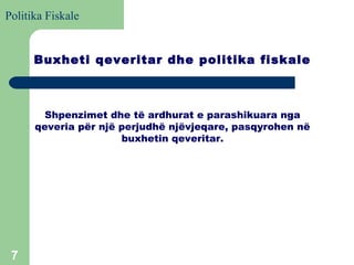 Makro : politika fiskale | PPT