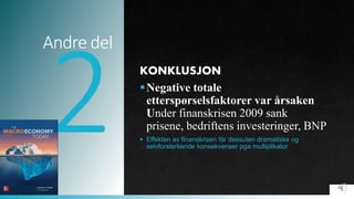 Makroøkonomi AS AD modellen. Nasjonalregnskap. Øk.teori | PPTX