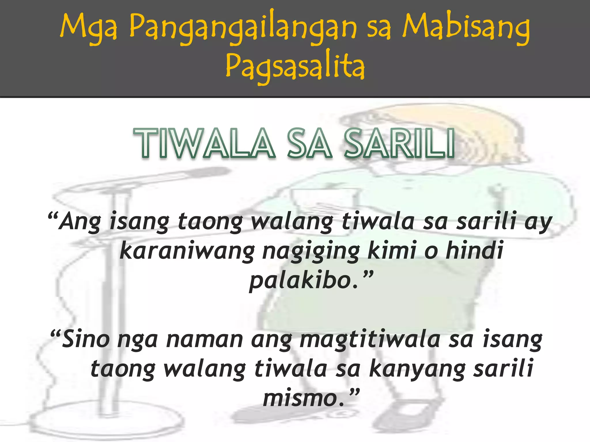 Makrong Kasanayan sa Pagsasalita | PPTX