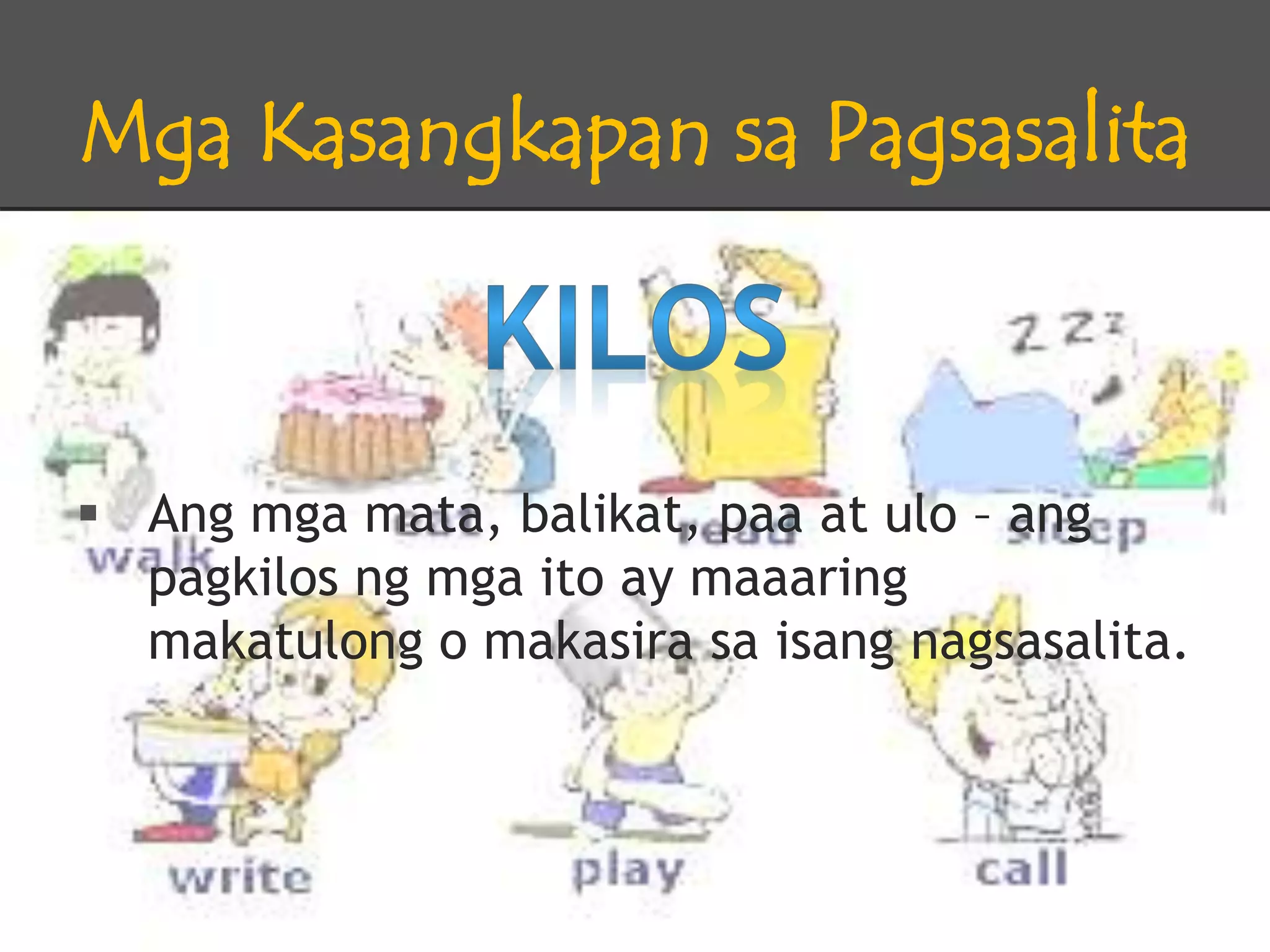 Makrong Kasanayan sa Pagsasalita | PPTX