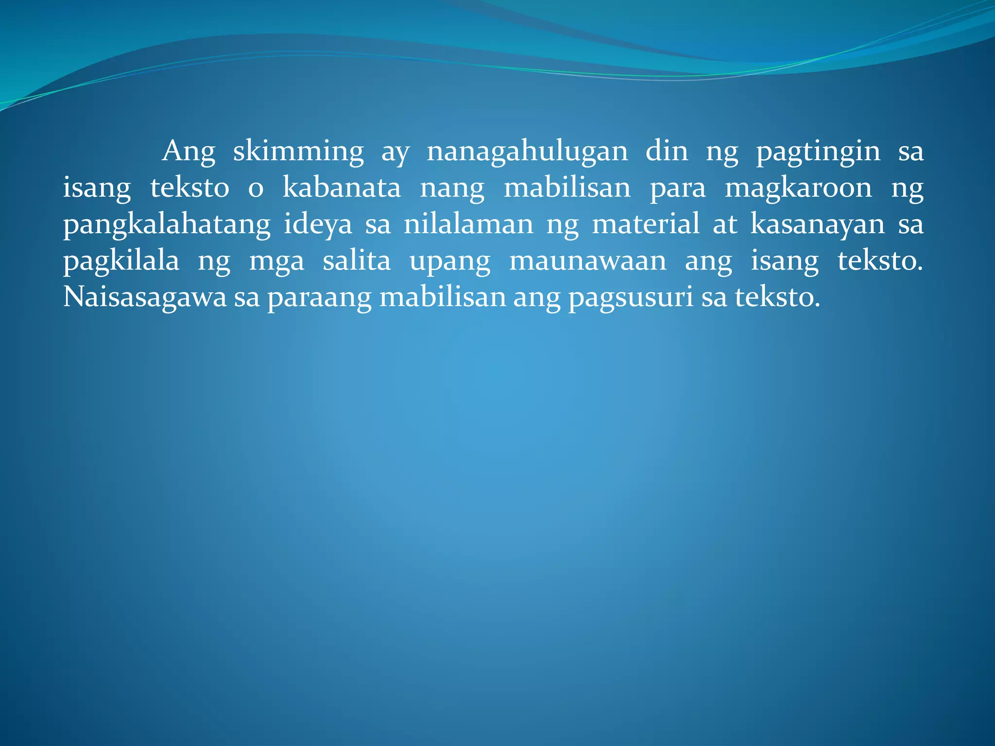 MAKRONG KASANAYAN SA WIKA: PAGSULAT AT PAGBASA | PPTX