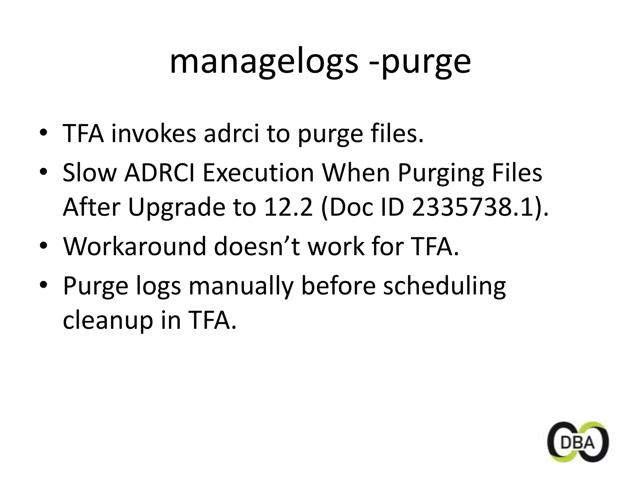 Maksims Greckis - Trace File Analyzer | PPTX