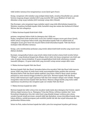 Maksud rukun iman,islam | PDF