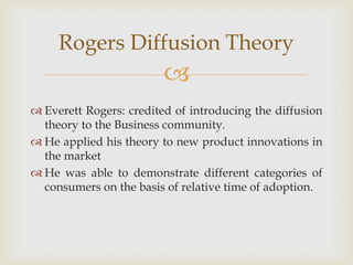 Paul Trott, Innovation Management and New Product development 4th Edition, Chapter 2: Innovation ...