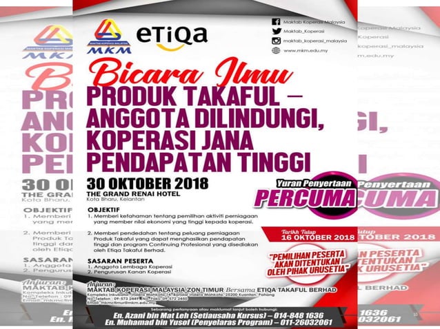 MAKTAB KOPERASI MALAYSIA (MKM) | PPT