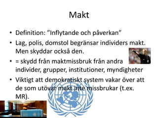 Makt struktur sa3 sociologi | PPT