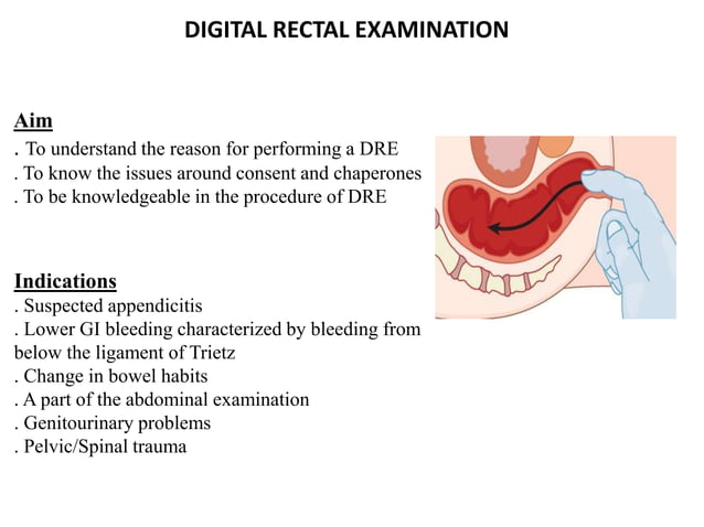 MAL.Z PRESENTS DIGITAL RECTAL EXAMINATION.pptx | First Aid | Injuries