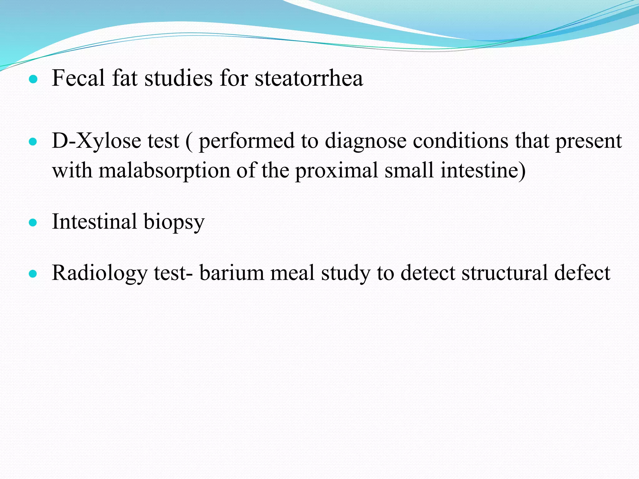 Mal absoprtion syndrome | PDF