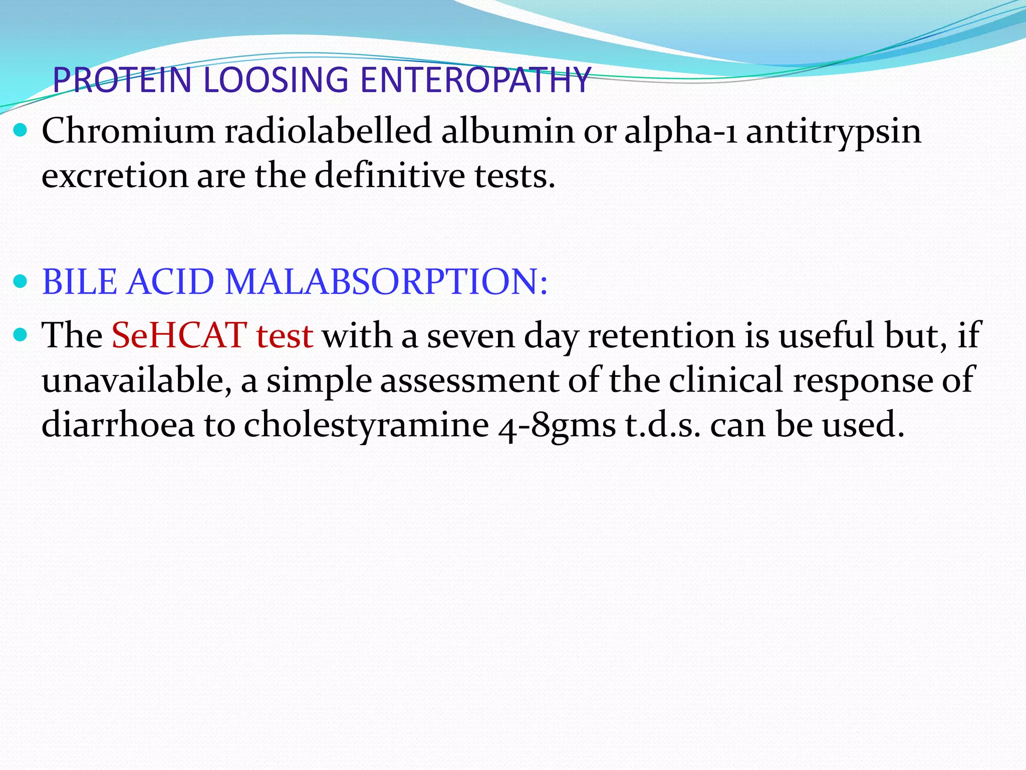 Malabsorption | PPTX