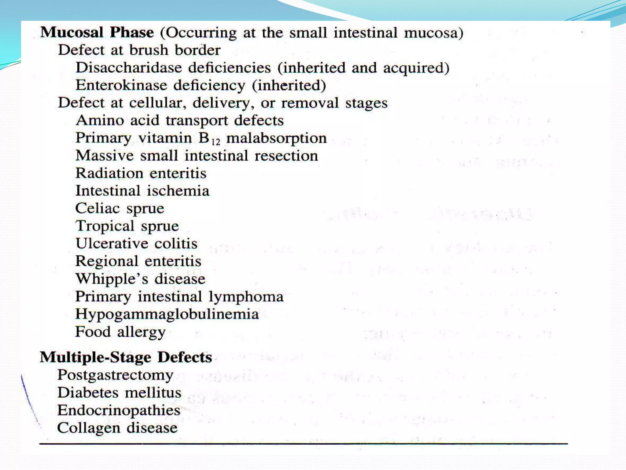 Malabsorption | PPTX