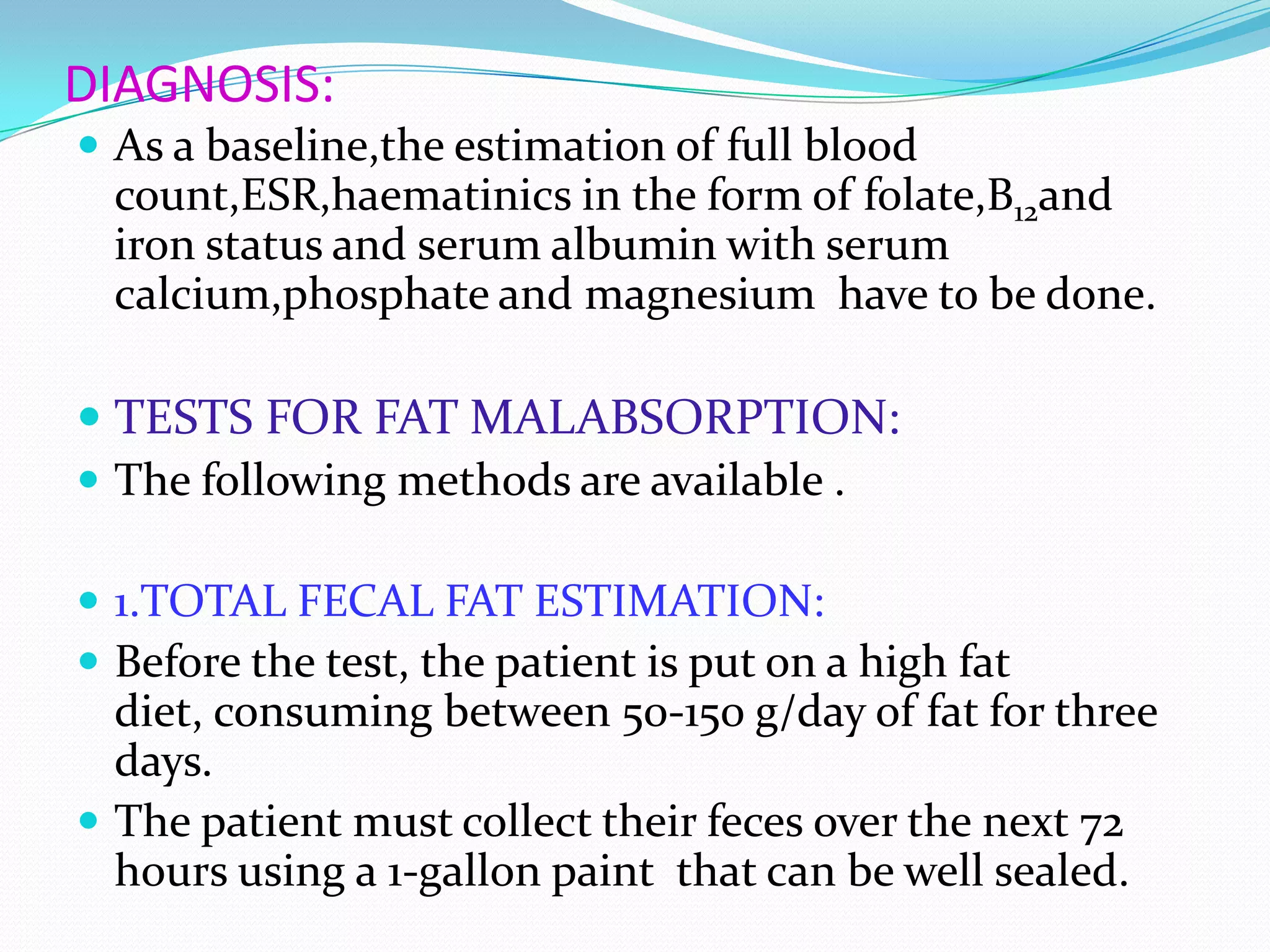 Malabsorption | PPTX