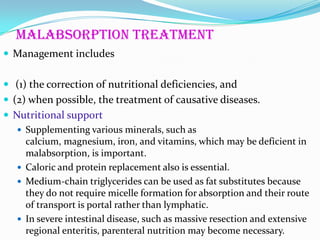 Malabsorption | PPTX