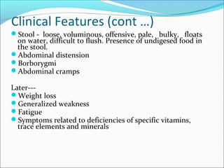 Malabsorption | PPT