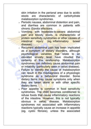 Malabsorption | PDF
