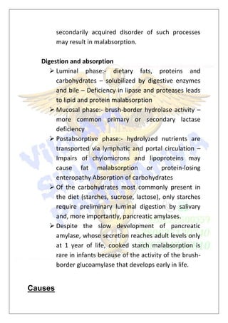 Malabsorption | PDF