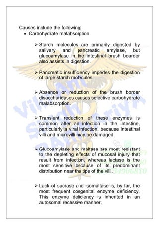 Malabsorption | PDF