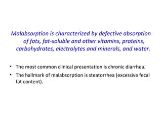 Malabsorption | PPT