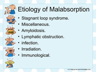 Malabsorption ppt | PPT