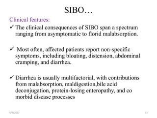 Malabsorption Syndromes | PPTX
