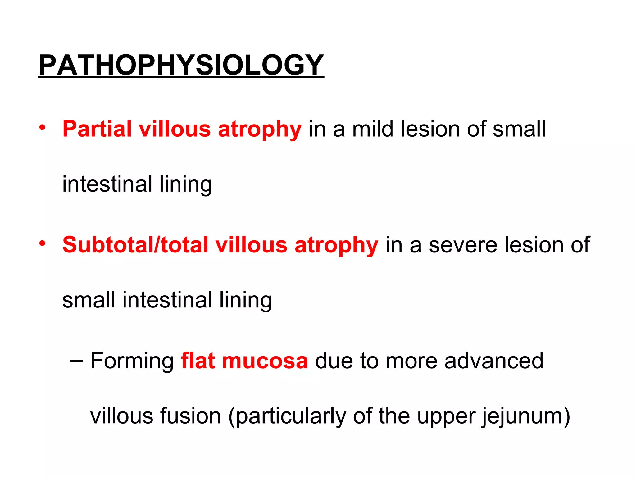 Malabsorption in tropical sprue & coeliac disease | PPT