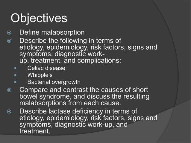 Malabsorption2011 | PPT