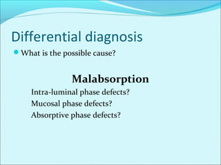 Malabsorption | PPT