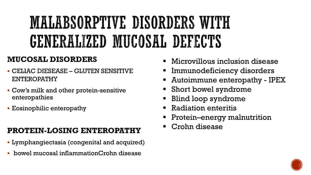 Malabsorption in children | PDF | Digestive Disorders | Diseases and ...