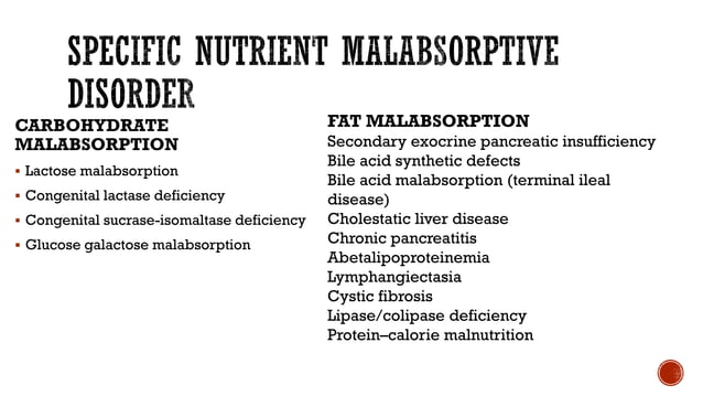 Malabsorption in children | PDF | Digestive Disorders | Diseases and ...