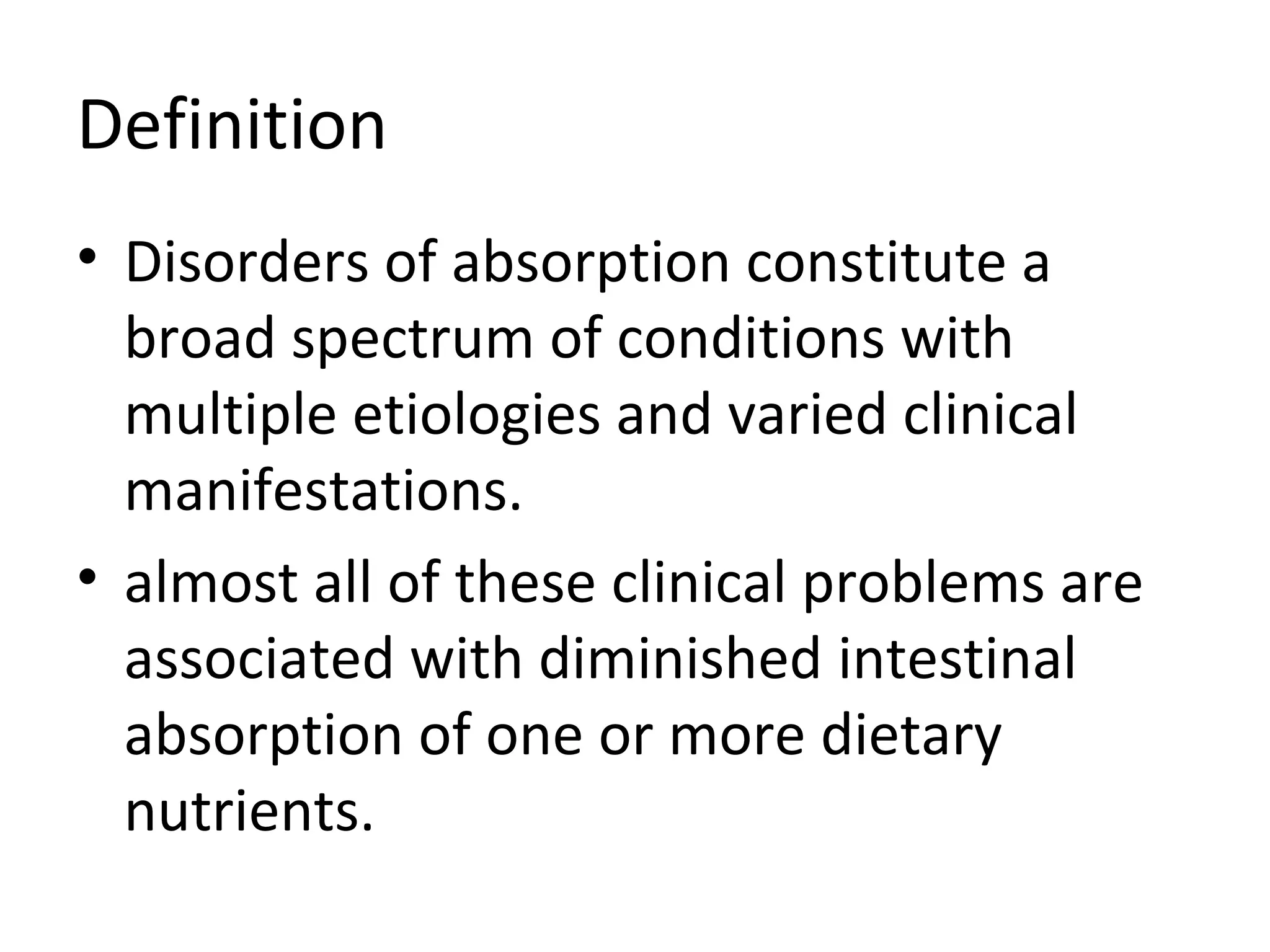 Malabsorption syndrome ppt | PPT