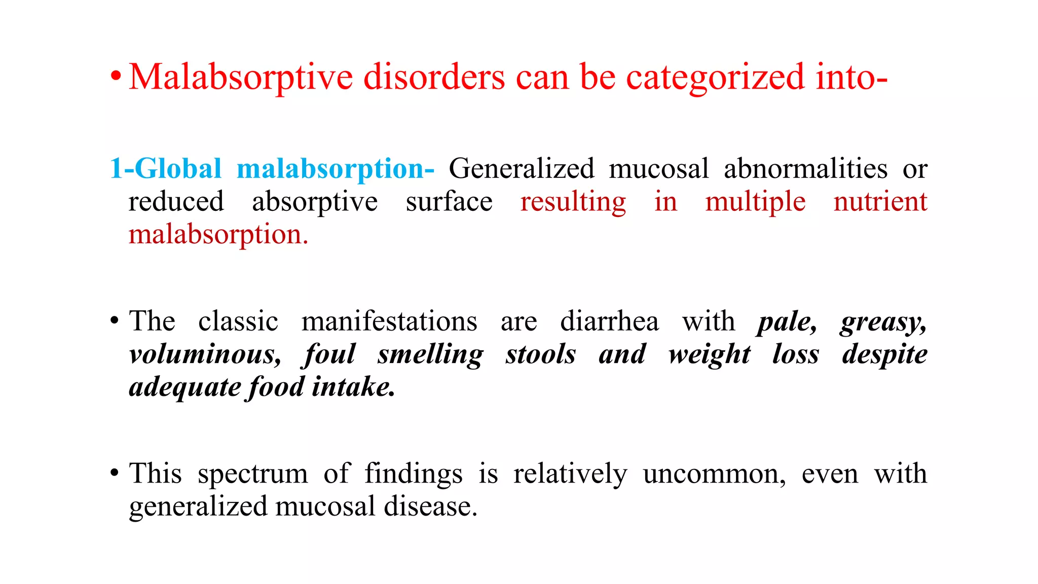 Malabsorption syndrome | PPTX