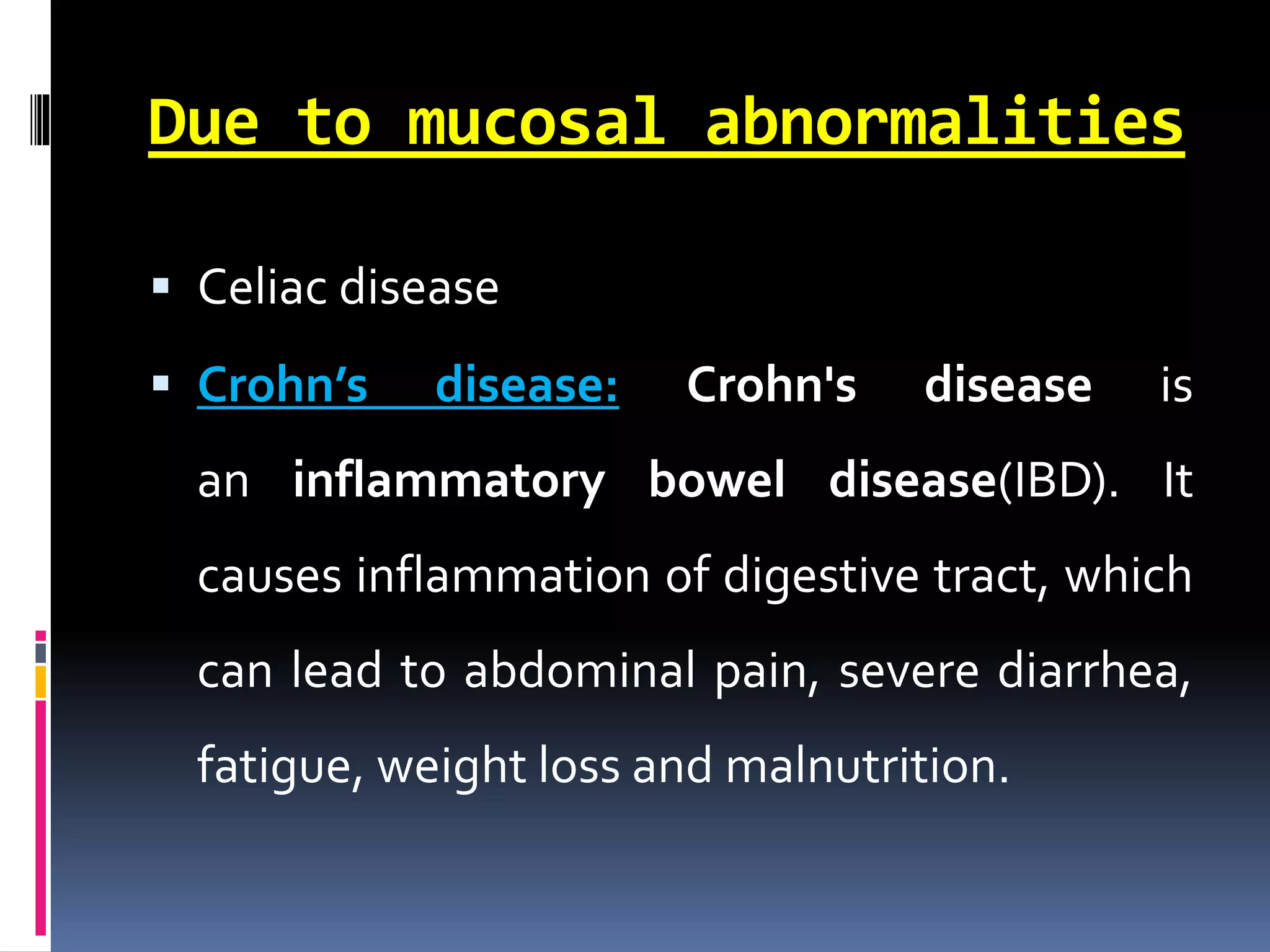 Malabsorption syndrome | PPTX