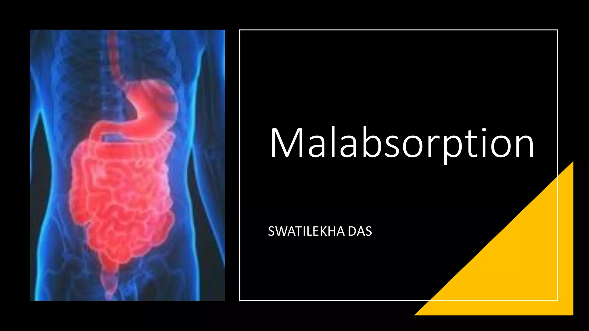 Malabsorption syndrome | PDF