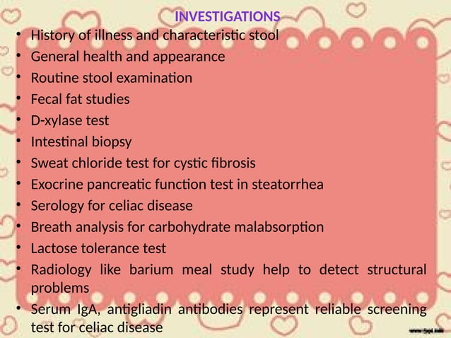 Malabsorption syndrome.pptxjjjjggghiyyuui | PPT