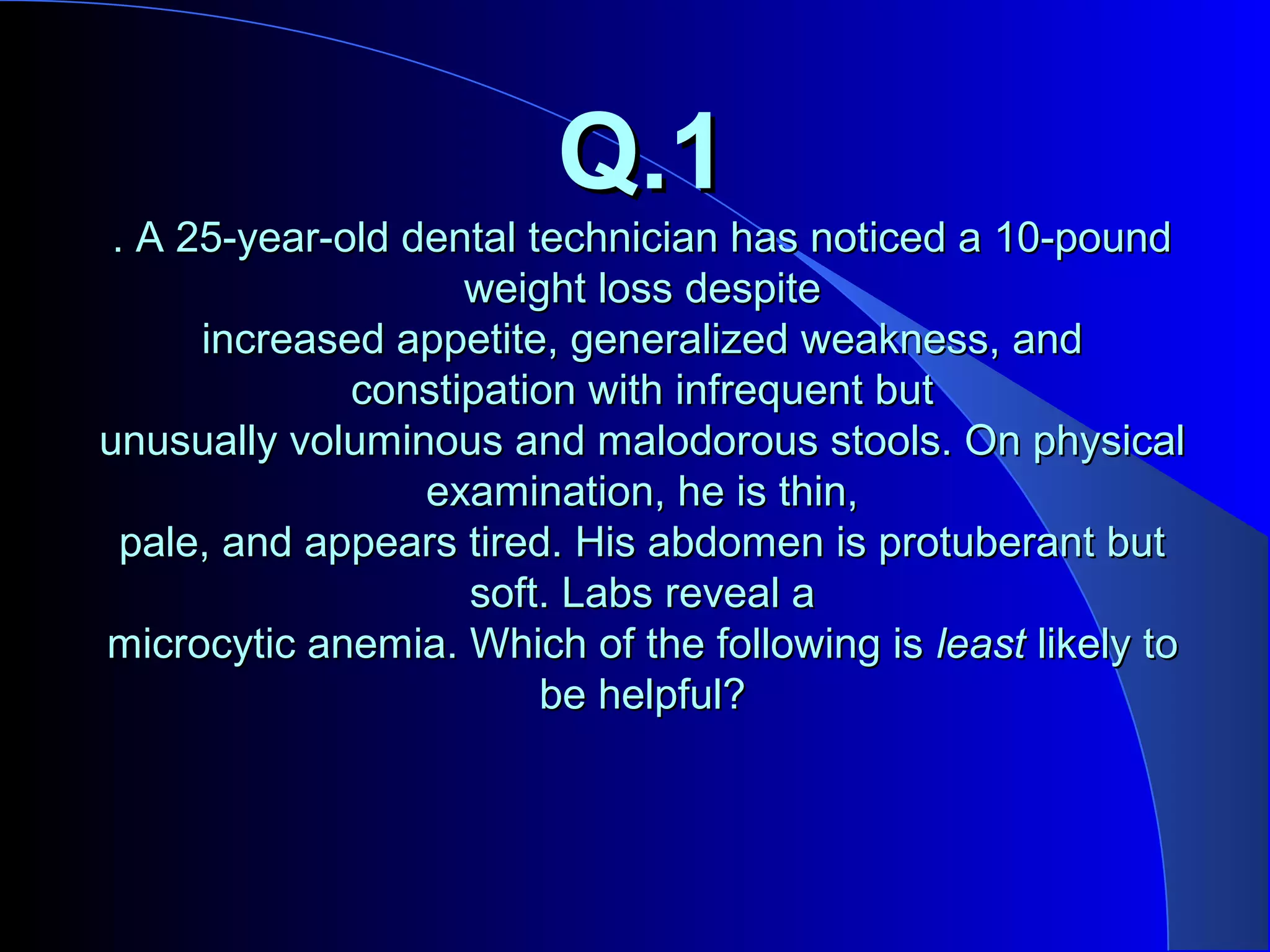 Malabsorptive disorders final presentation | PPT