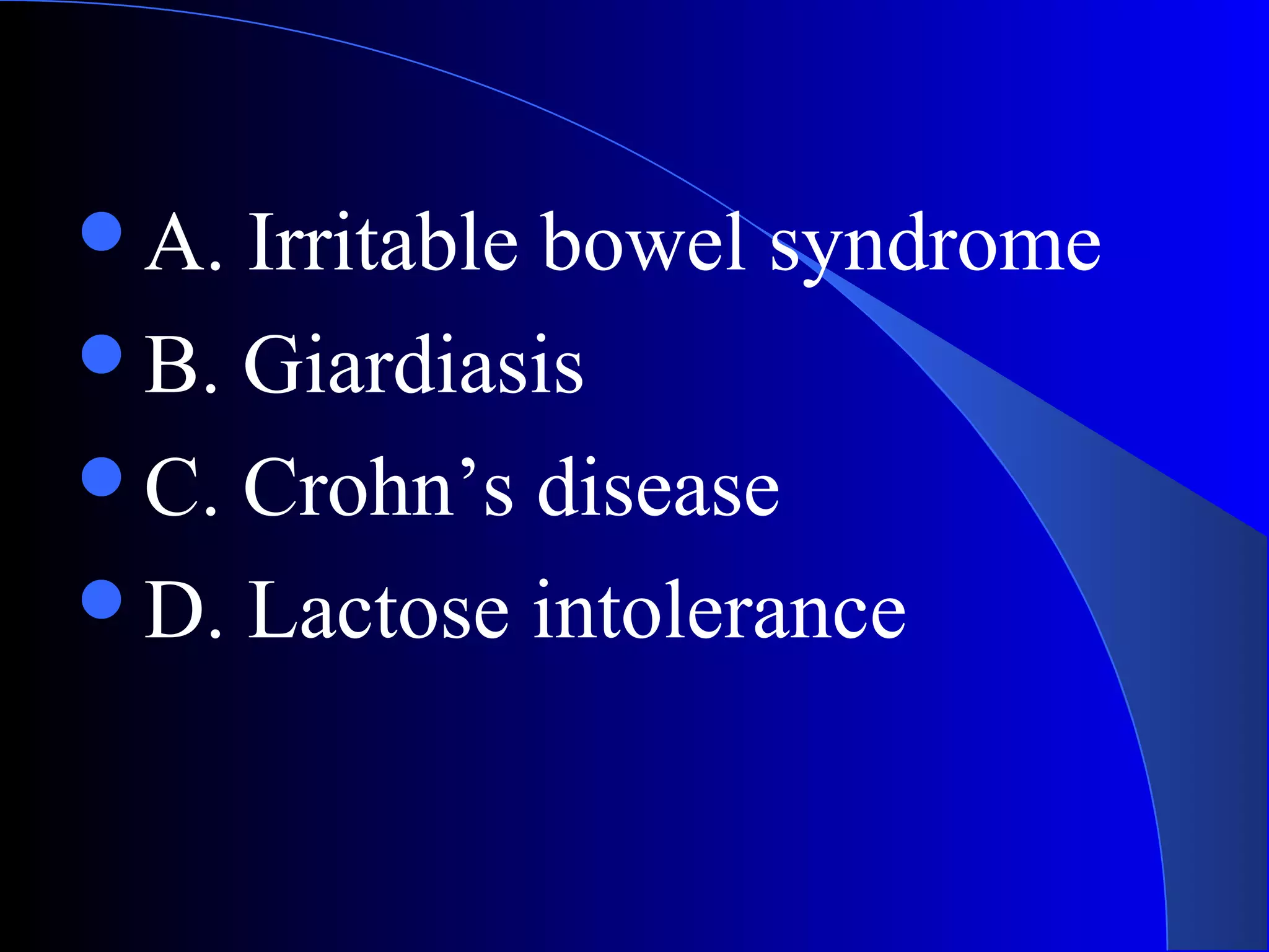 Malabsorptive disorders final presentation | PPT