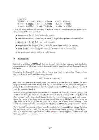 Malab tutorial | PDF