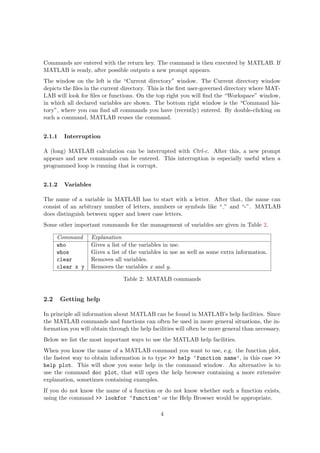 Malab tutorial | PDF