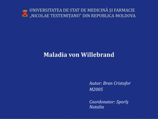 Maladia von Willebrand.pptx