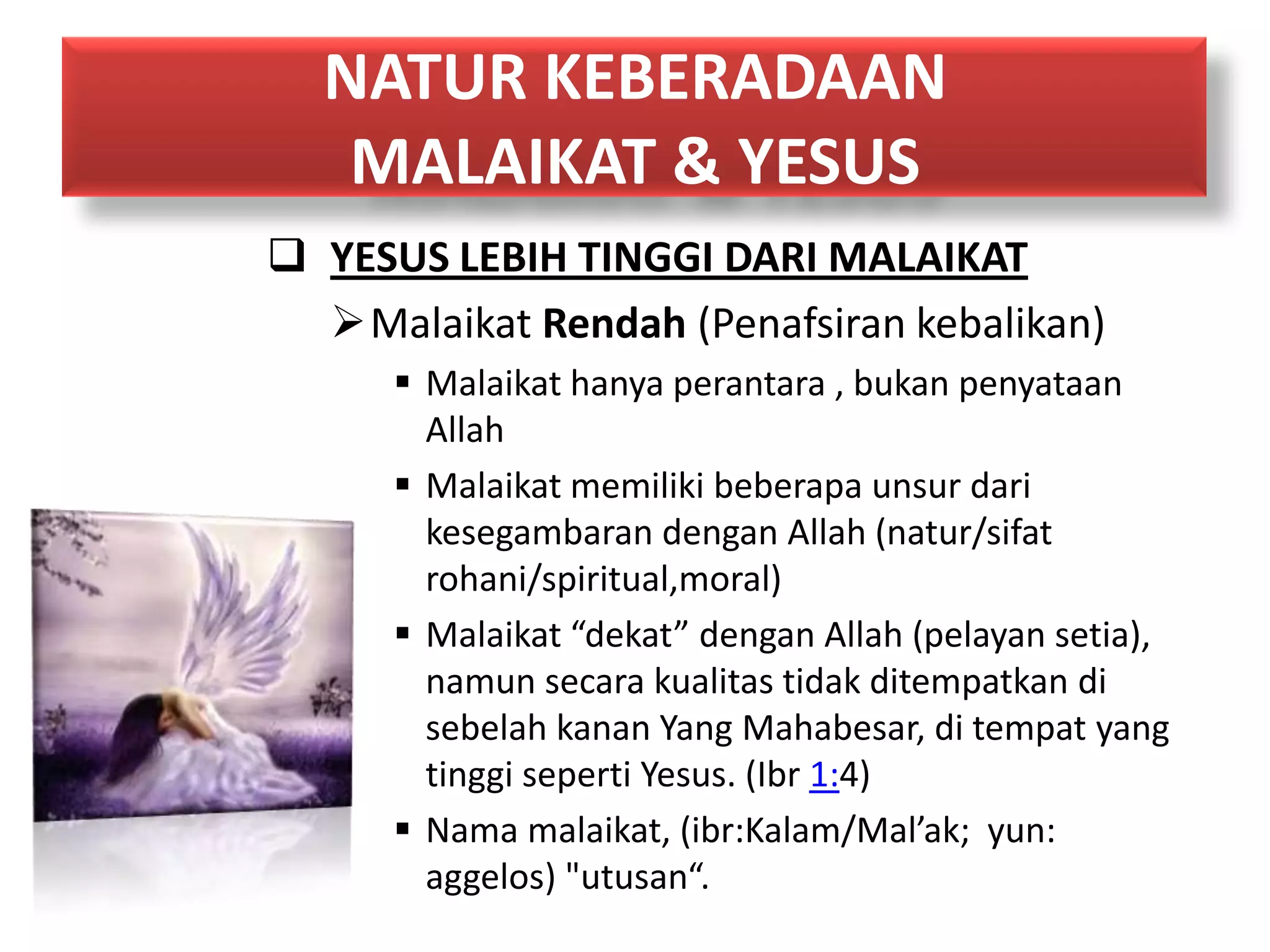 MENGENAL MALAIKAT TUHAN | PPTX