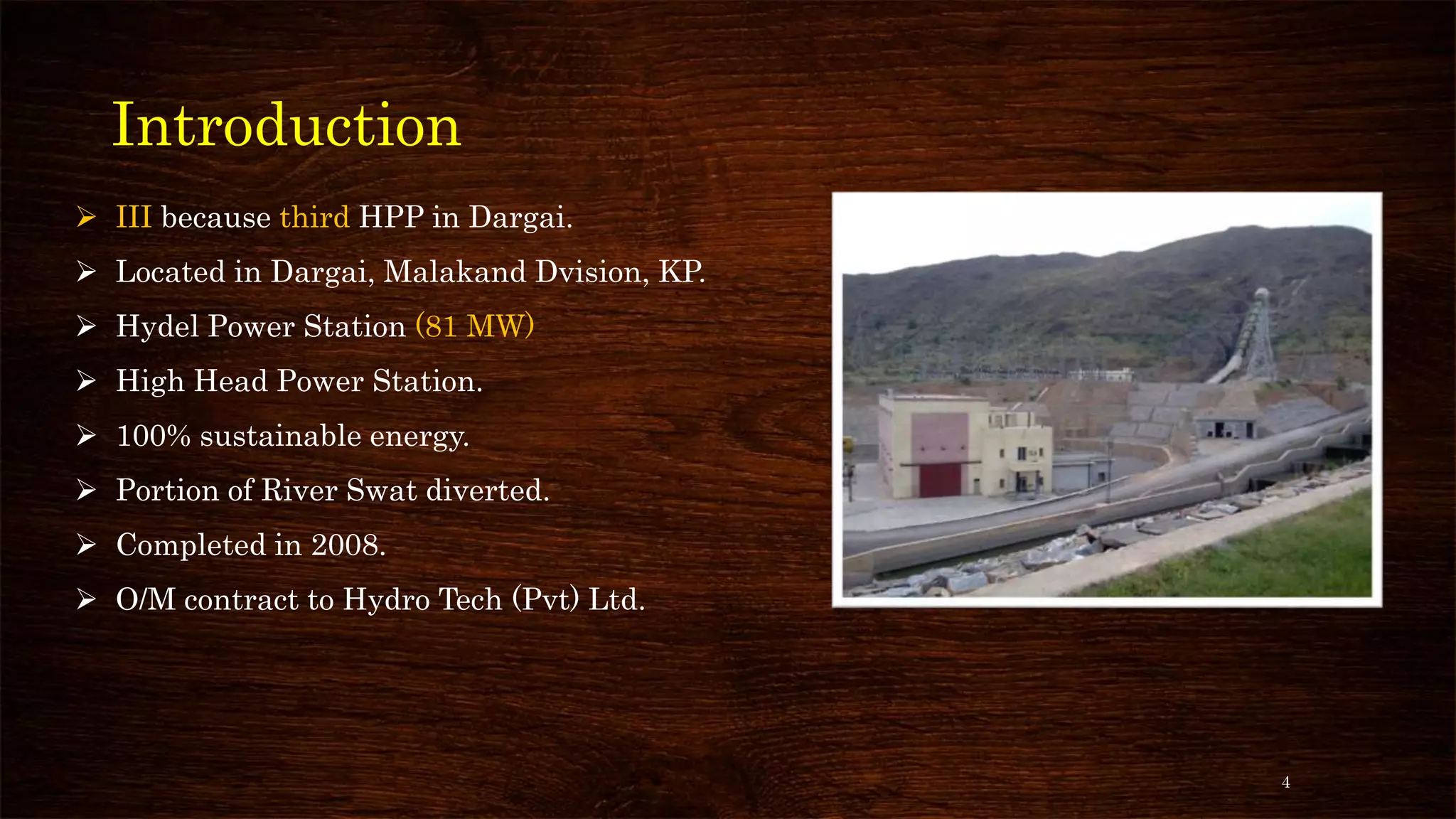 Malakand III Hydro Power Project (81MW), Dargai, Khyber Pakhtunkhwa ...