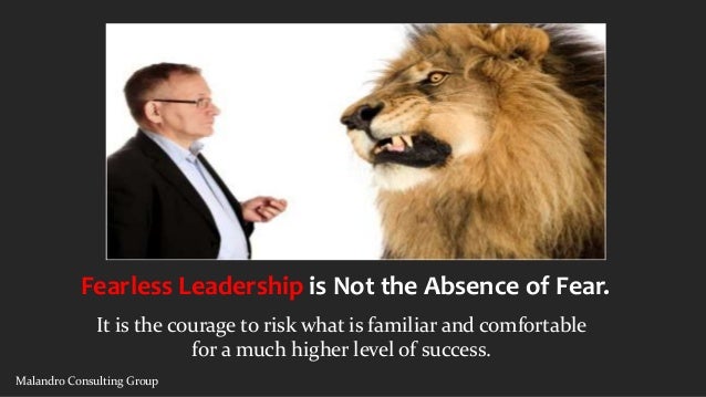 Fearless Leadership Quotes