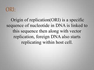 Steps and strategies of gene cloning | PPTX