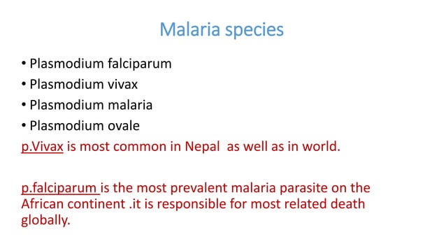 Malarai seminar copy | PPT