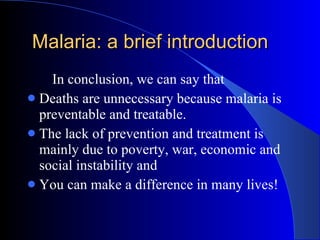 Malaria | PPT