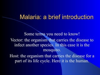 Malaria | PPT