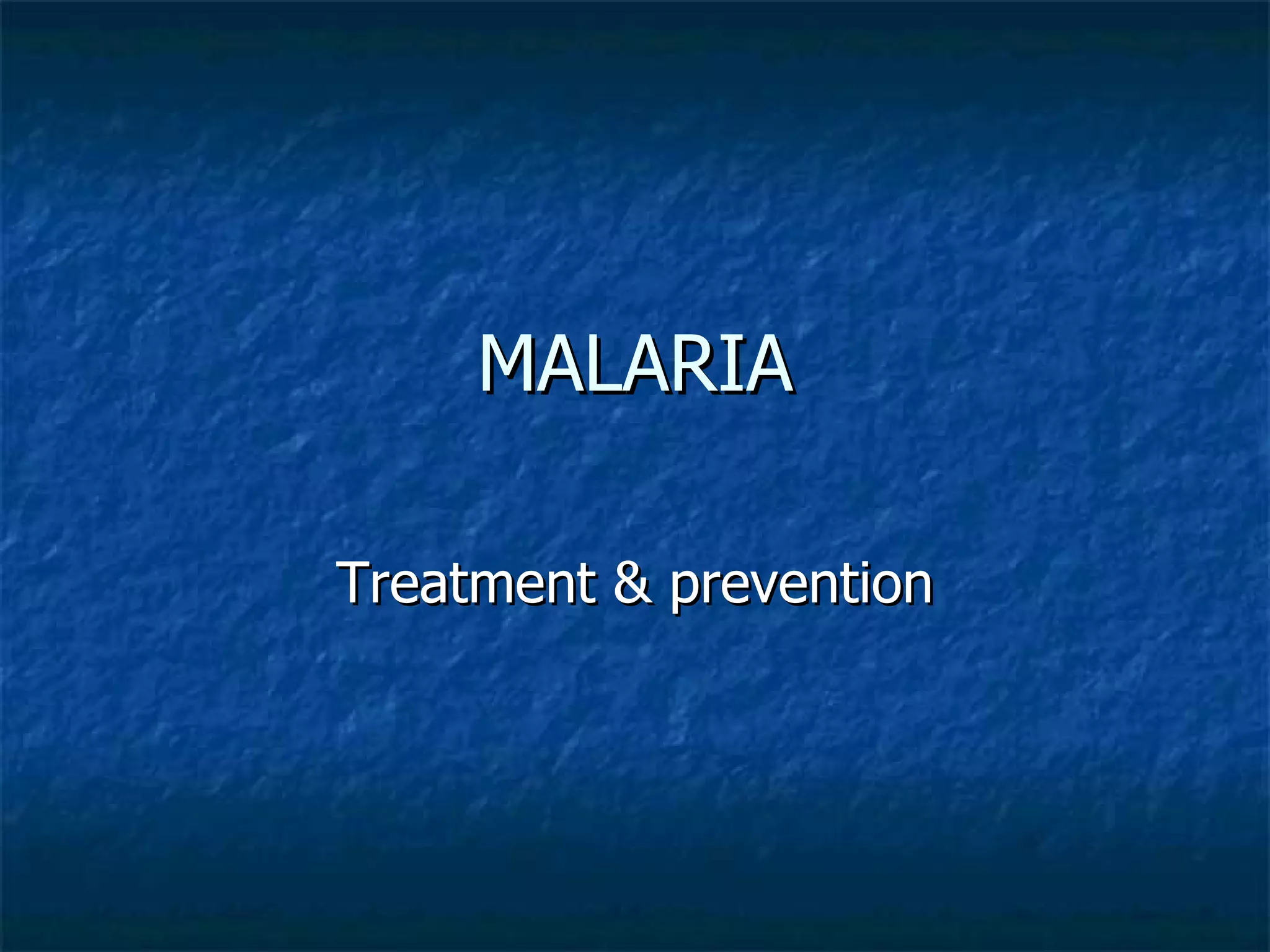 Malaria | PPT