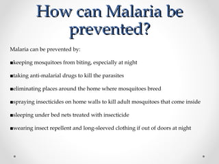 Malaria | PPT