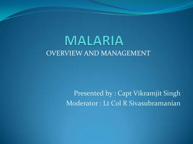 Malaria | PPT
